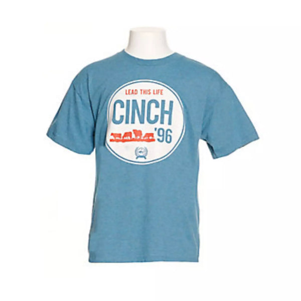 Cinch® Youth Boy's Lead This Life Blue Graphic T-shirt– Circle H ...
